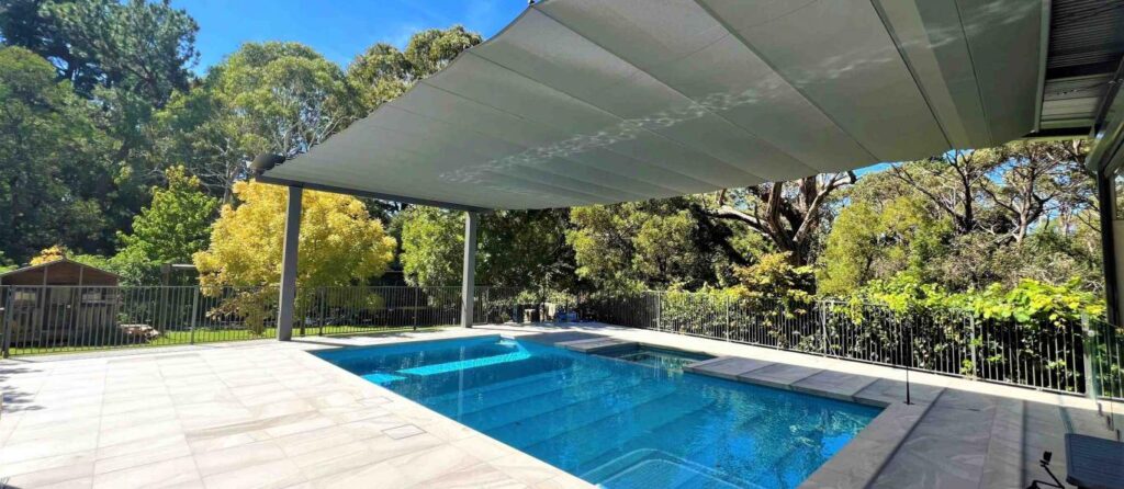 Retractable Shade Sail System - Mister Shade ME