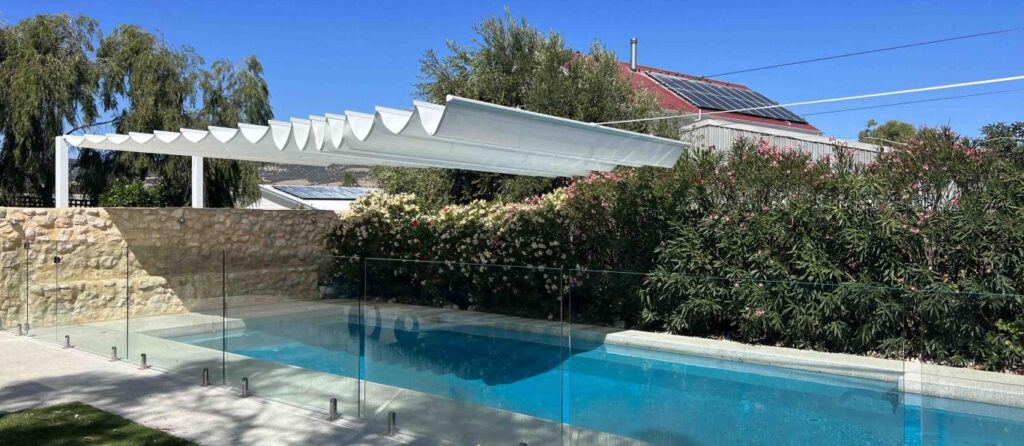 Retractable Shade Sail System - Mister Shade ME